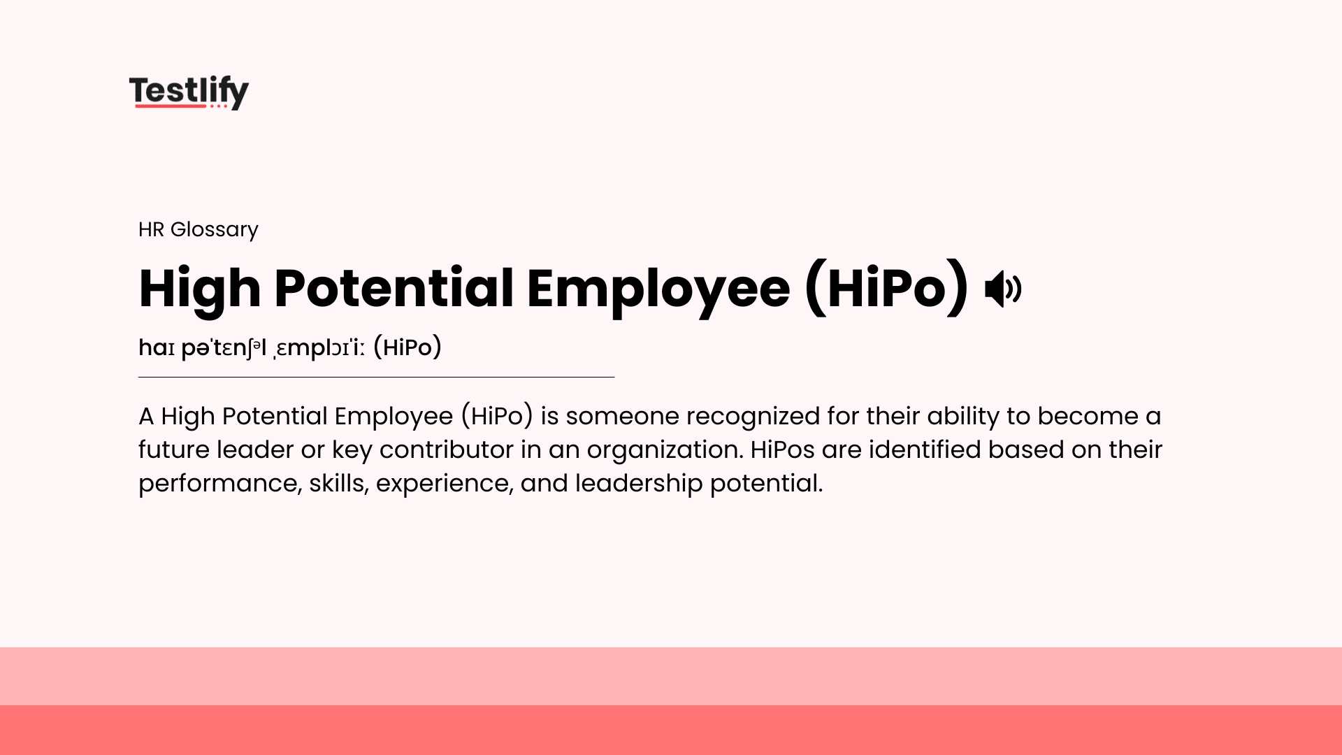What is High Potential Employee? | HR Glossary - Testlify