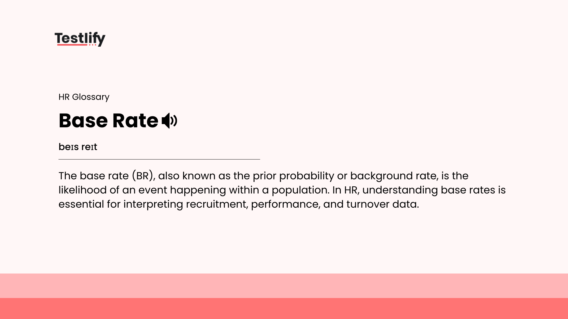 What is base rate? | HR Glossary - Testlify