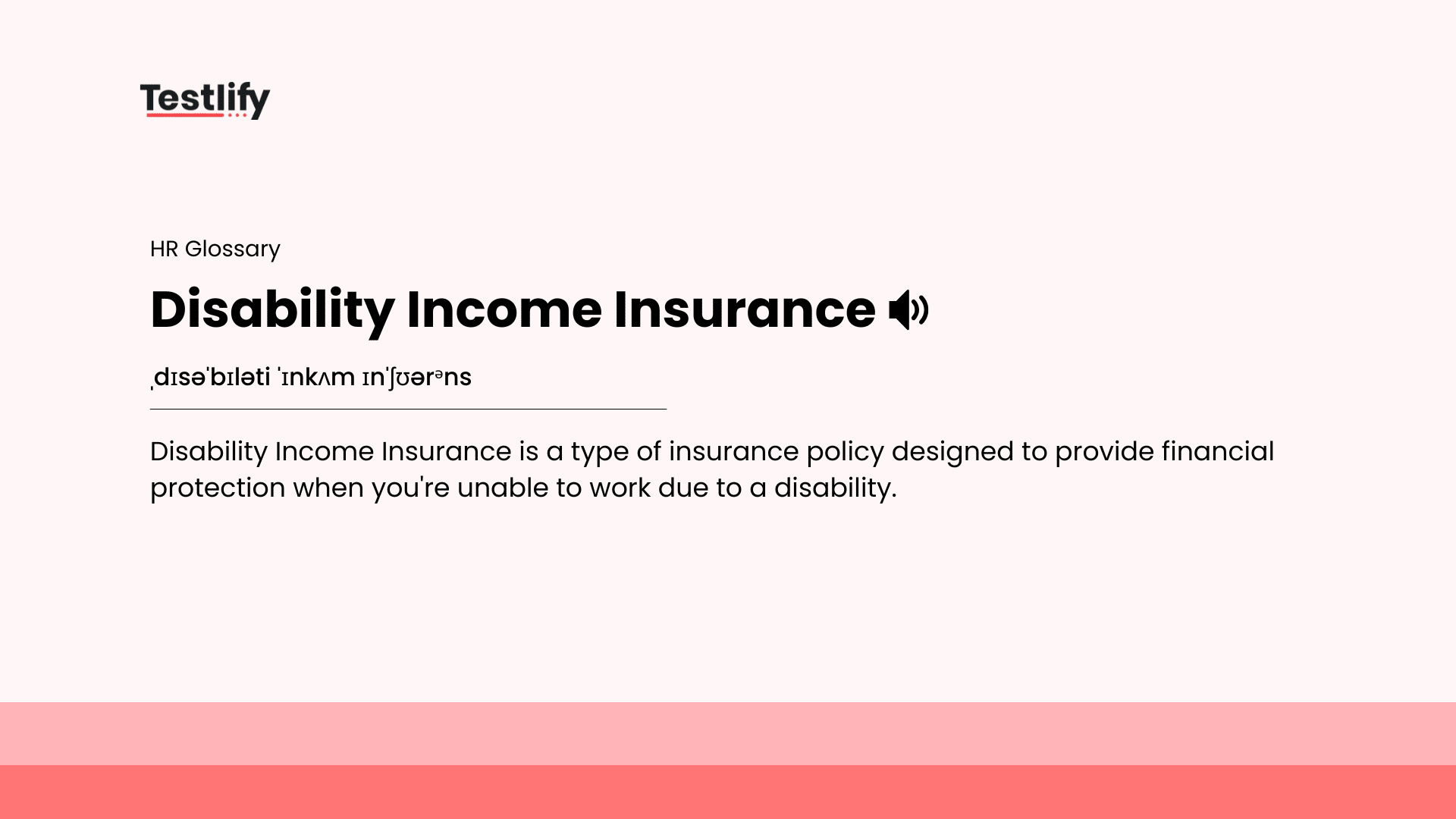 What is disability income insurance? | HR Glossary - Testlify