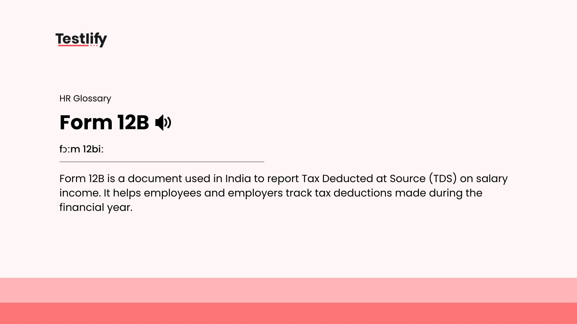 What is form 12B? | HR Glossary - Testlify