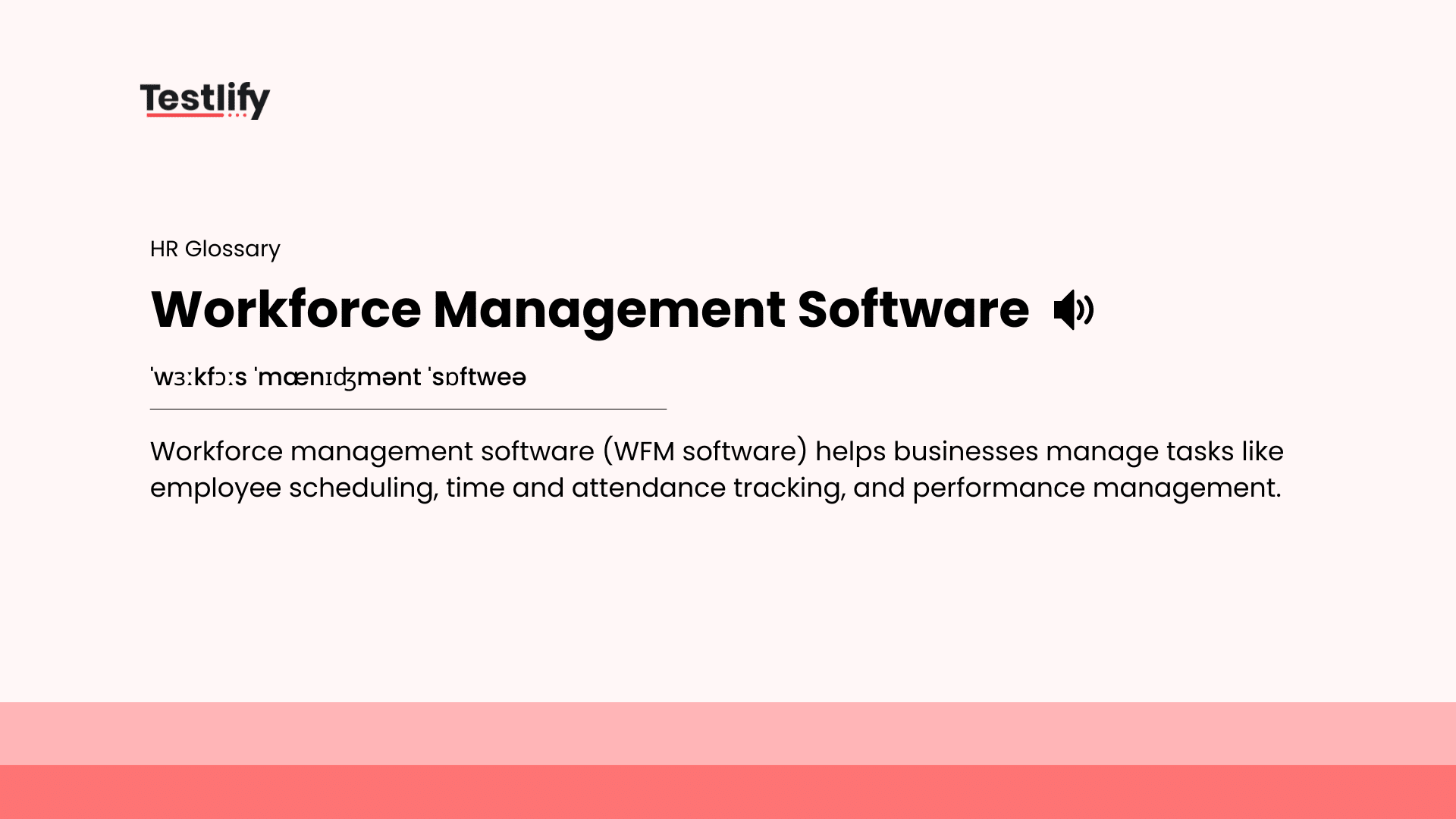 What is workforce management software? | HR Glossary - Testlify