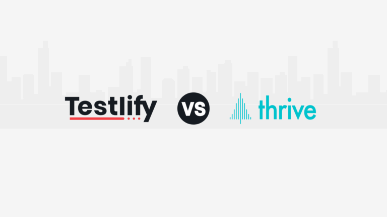 Testlify vs. Thrive Comparison | Testlify